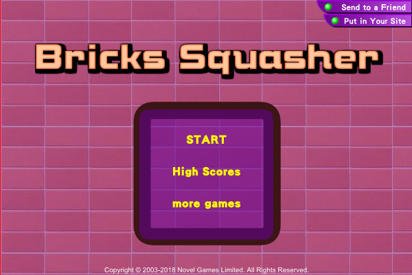 Bricks Squasher - Brain Pages