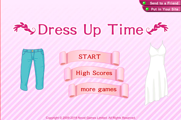 Dress Up Time - Brain Pages