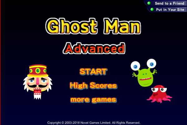 Ghost Man Advanced - Brain Pages